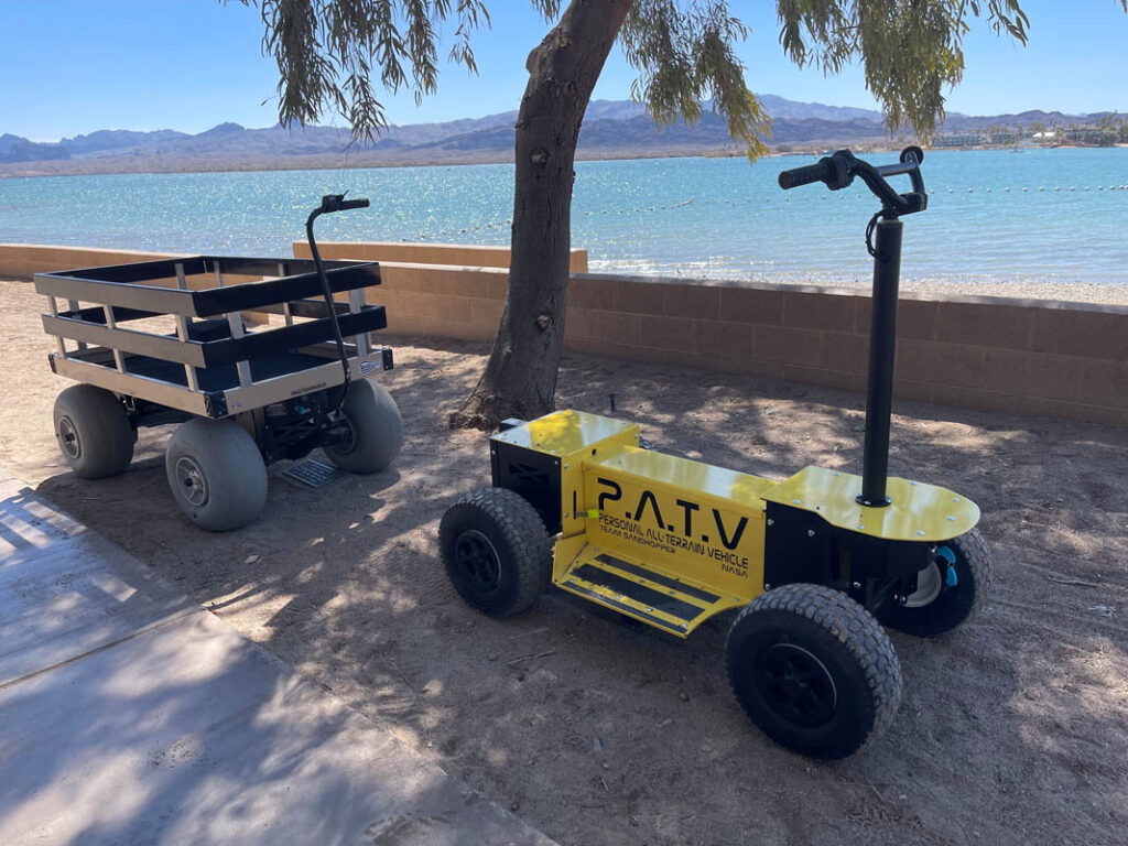 PATV - Personal All-Terrain Vehicle - Sandhopper Electric Beach wagons